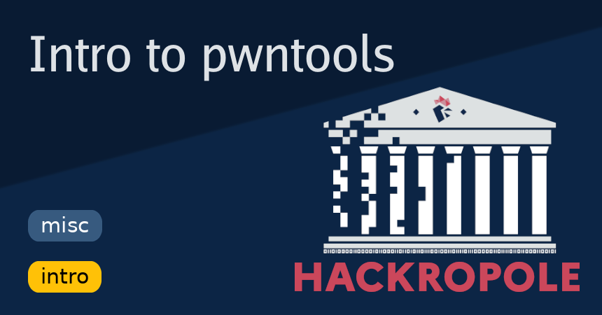 Intro to pwntools - Hackropole